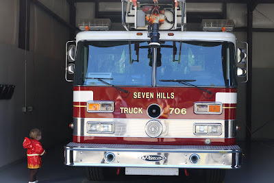 Laine Williams Photography: jack at the fire station