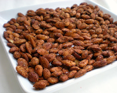 A Cook and Her Books: Roasted, spicy almonds...just in case