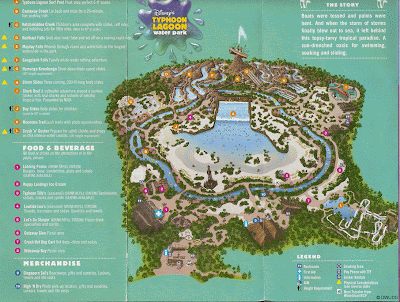 Disney-pedia: All About Disney: Disney's Typhoon Lagoon Map