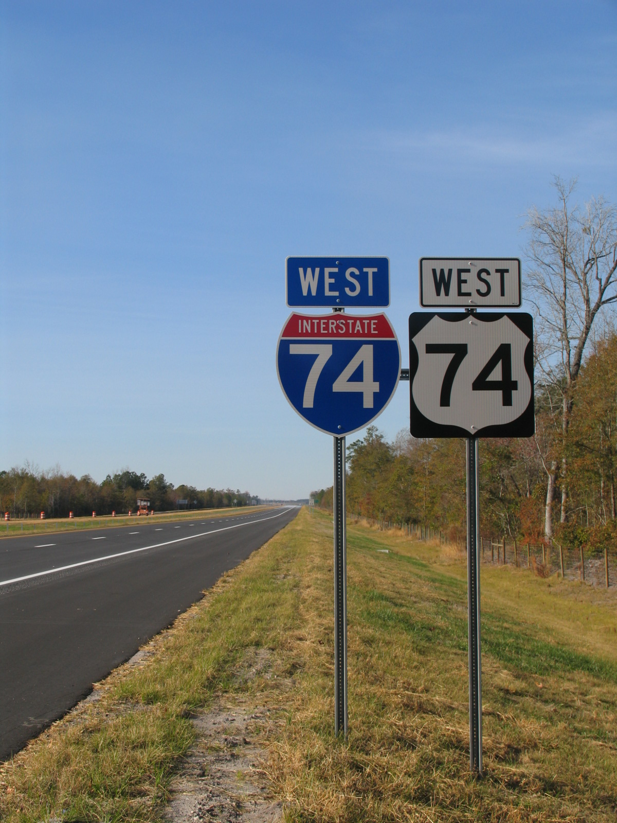 Hey look it's I-795, and I-74/US 74, and Future I-73/74!