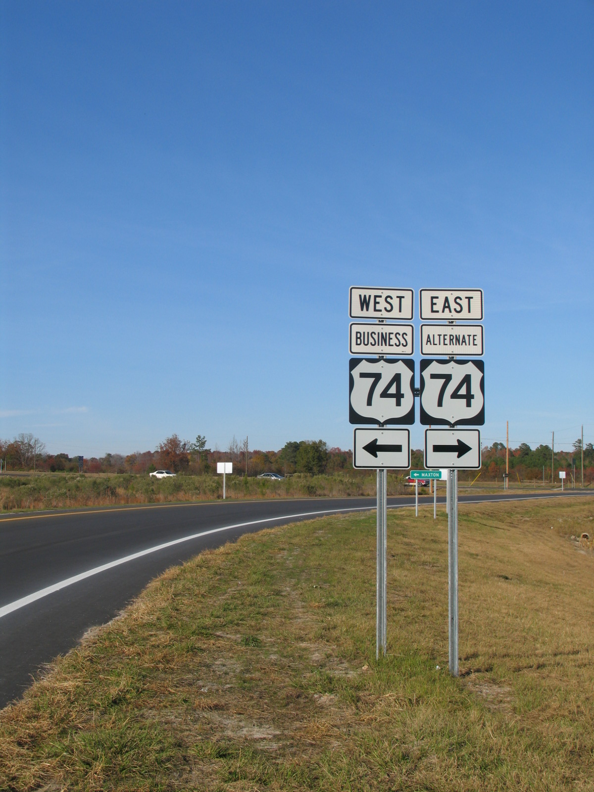 Hey look it's I-795, and I-74/US 74, and Future I-73/74!