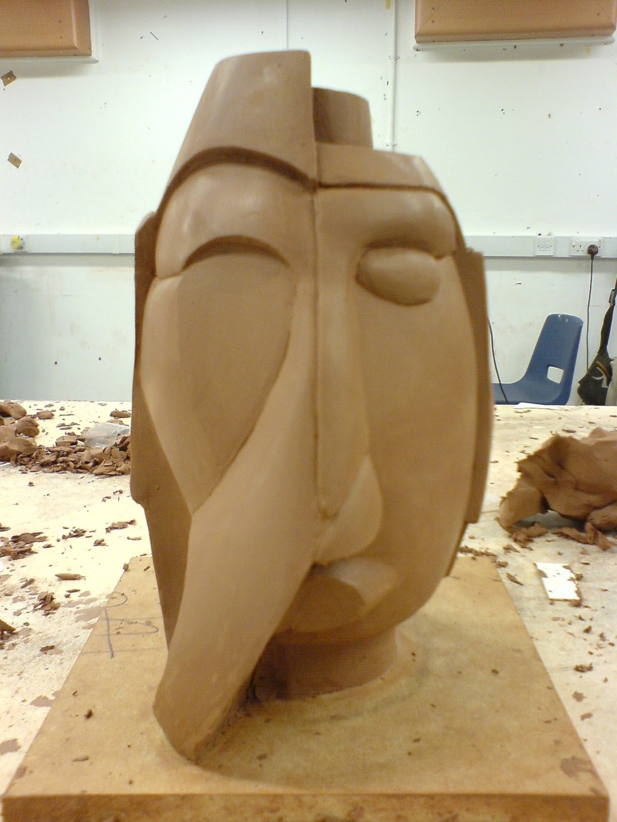 Dynamic E-motion: It was... 2006 - Part 2 - Abstract Head Sculpture