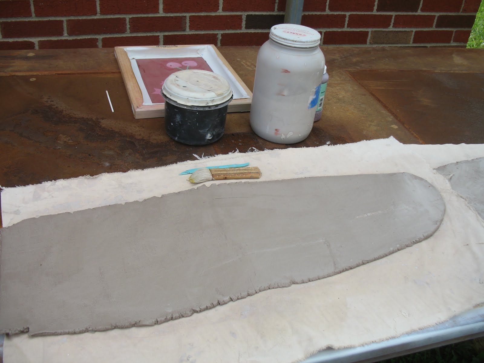 Ashley Stewart: Screen Printing on Clay