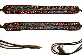 Contemporary Makers: Shawn and Amanda Webster Quilled Garters