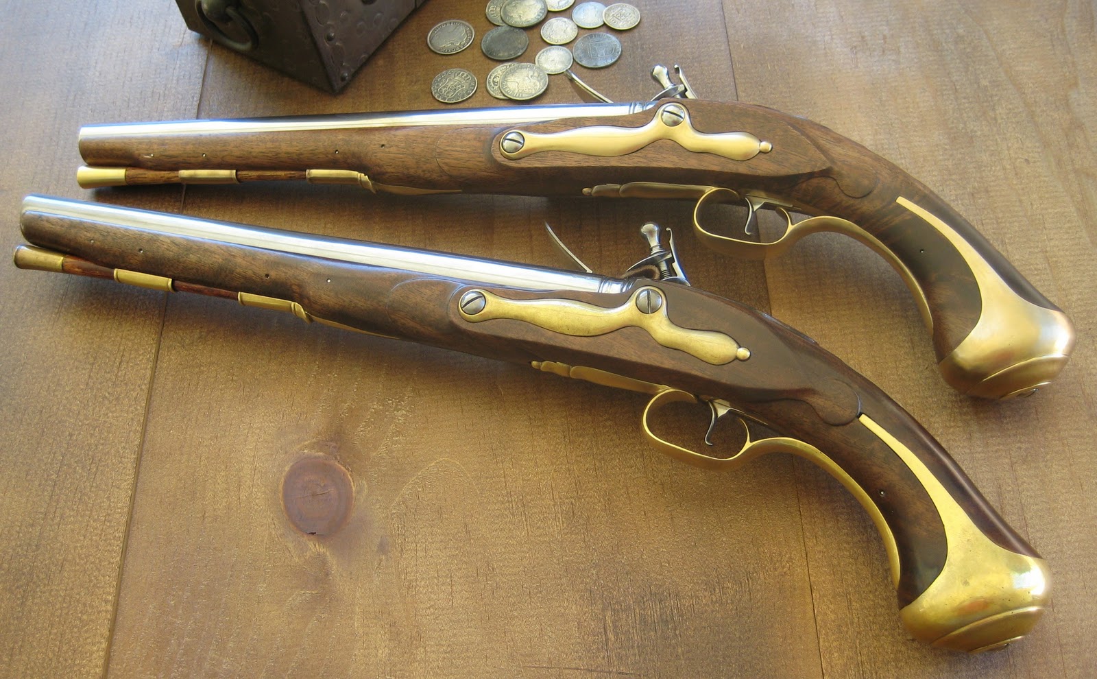 Contemporary Makers: Brace of Heavy British Dragoon Pistols by David ...