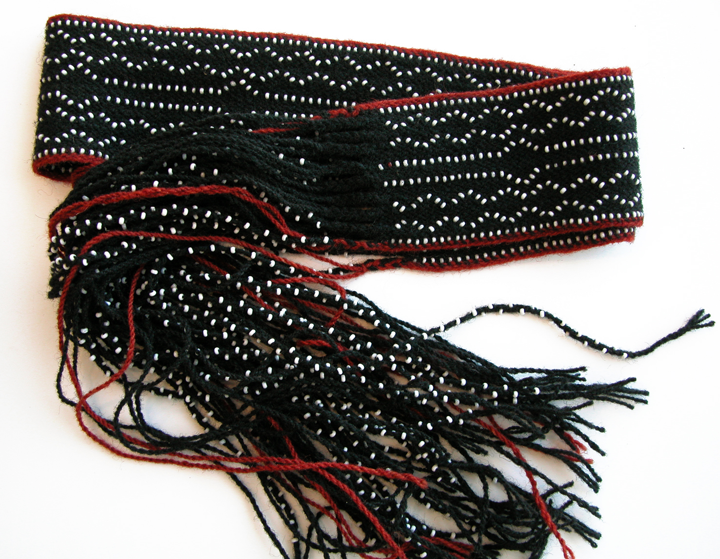 Contemporary Makers: Fringed Sash by Tom Condé