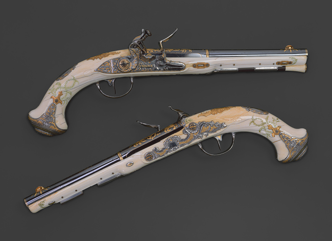 Contemporary Makers: Pair of Flintlock Pistols of Empress Catherine the ...