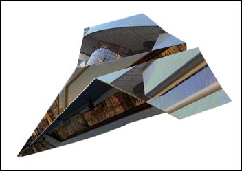 Kazuo Photoshop tutorials: Photo to Paper Airplane