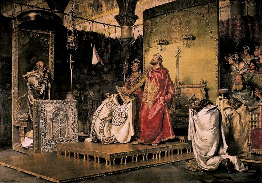 La conversión de Recadero, de Antonio Muñoz Degrain. | Visigoth ...