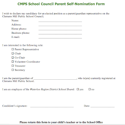 Clemens Mill Public School Council: School Council Parent Self ...