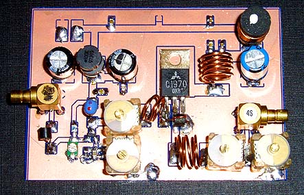 1W VHF RF Amplifier 2SC1970 88-108 MHz | RF Circuits