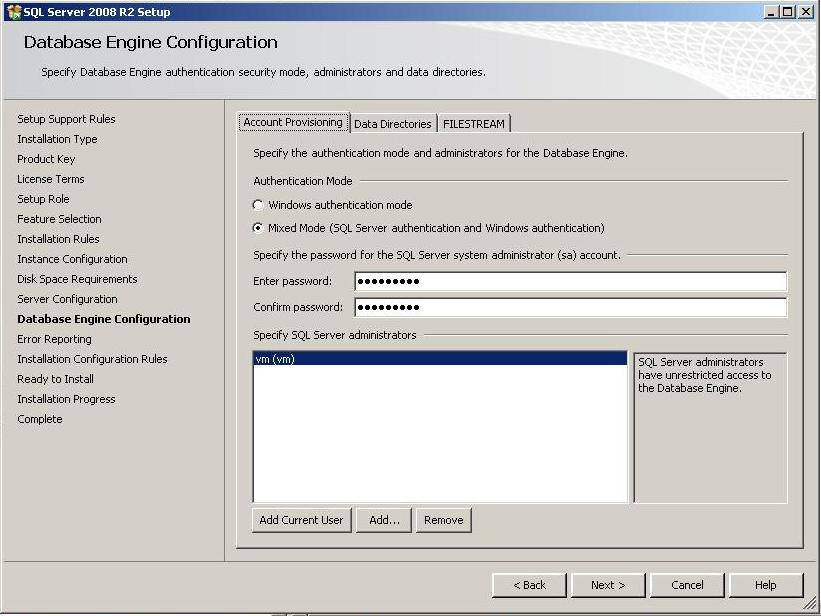 Sequal Servercom Sql 2008 R2 Setup Error Is Not A Valid Login Or You Do Not Have Permission