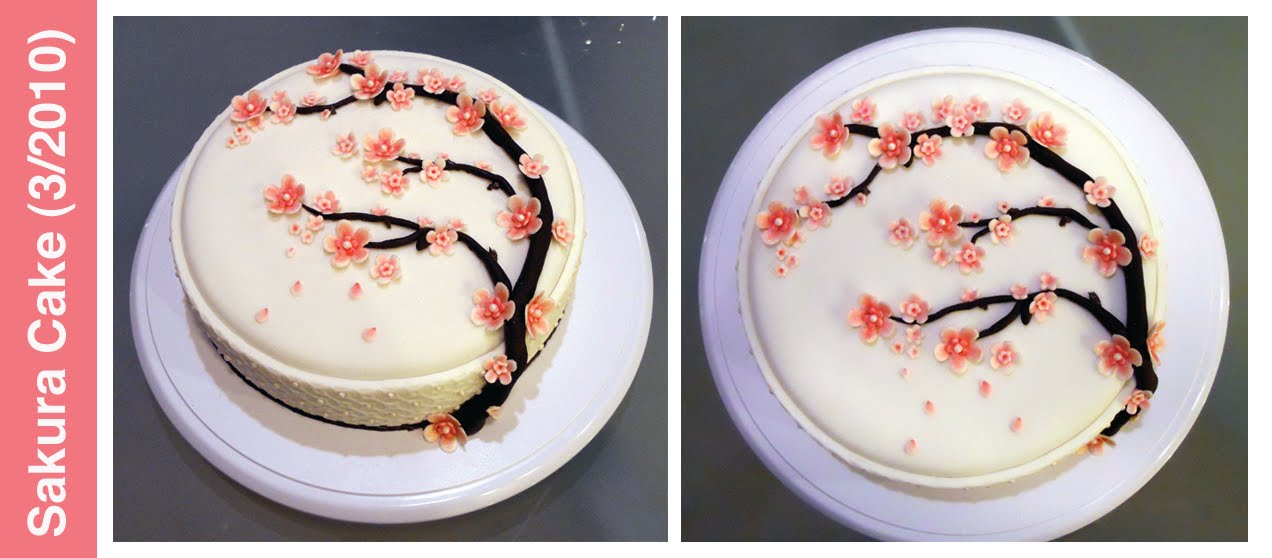 Cake Flower Cakery: Sakura Petals Falling