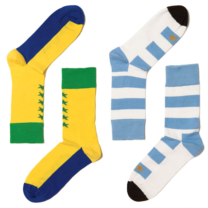 Alecca Rox: Happy Socks for the World Cup
