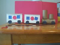 Creations by Sheryl: Toddler Train Craft