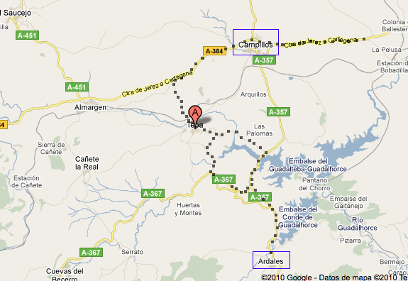 Ruta verde - por los caminos del...: Teba, Las Altas Tierras de ...