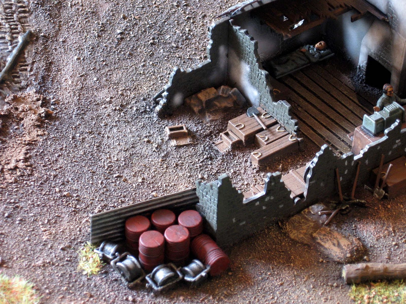 The Owl Bear's Lair: WWII forward command post/WWII posto di comando ...