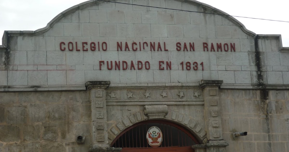 Imágenes Cajamarca: Colegio Nacional San Ramón fundado en 1831