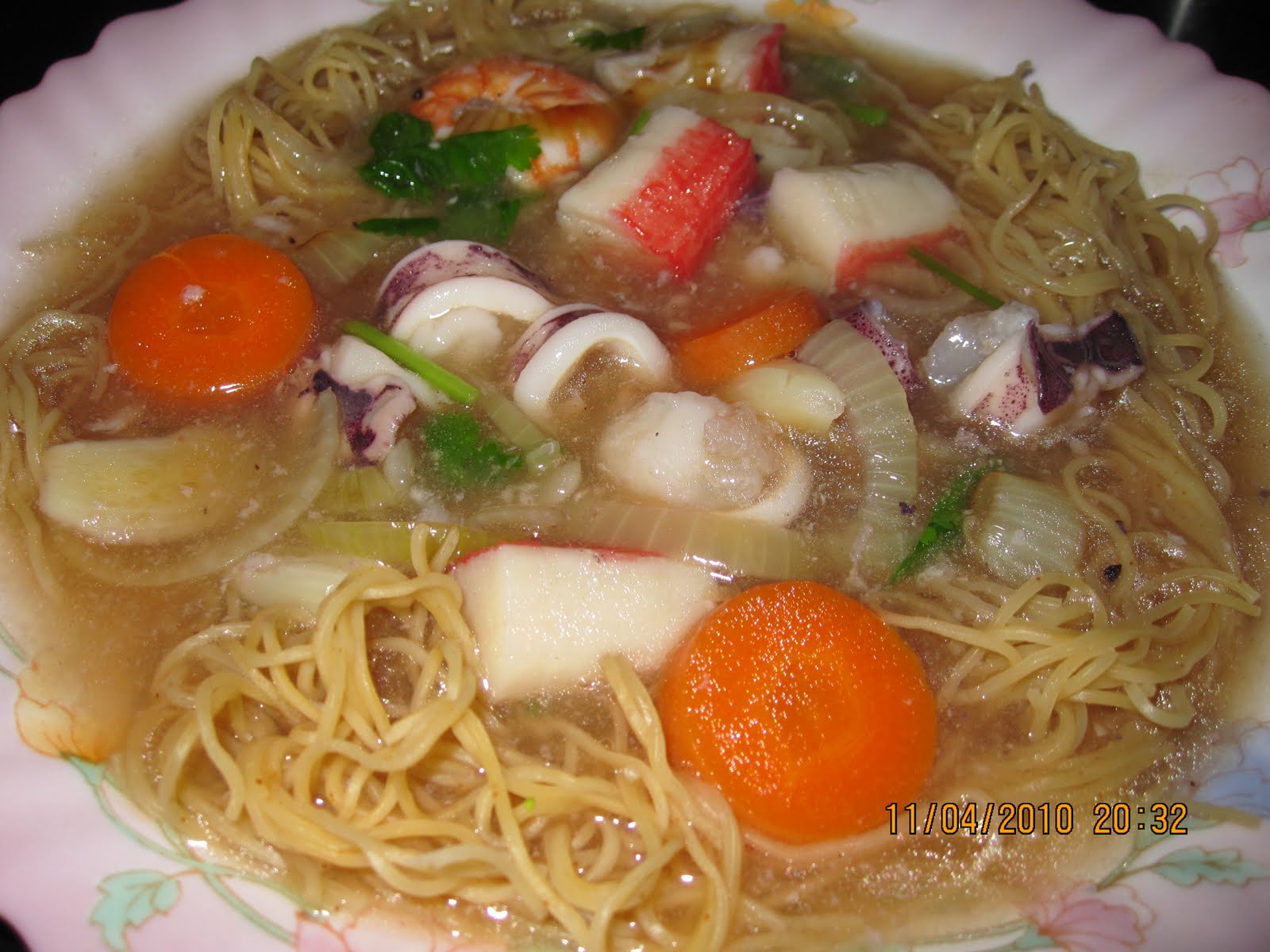 When a working mother cooks: Kung Fu Yee Mee