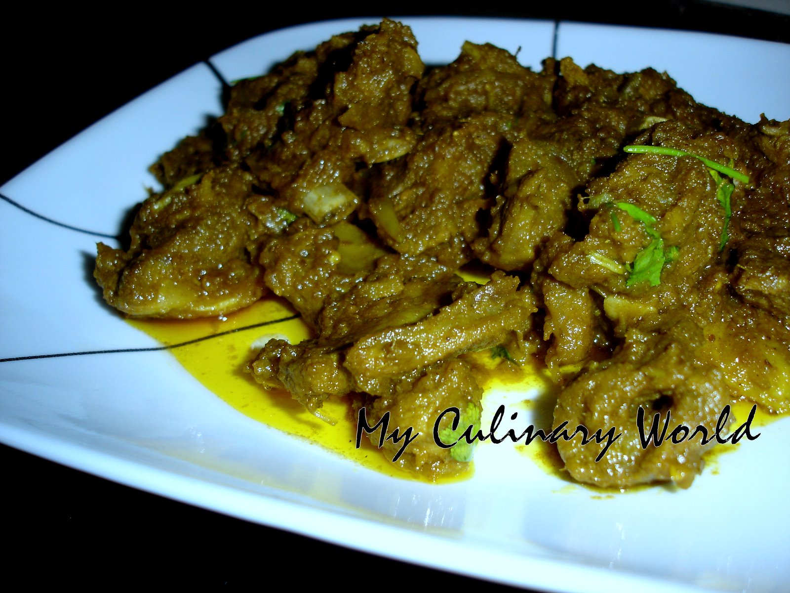 My Culinary World: Mutton-kalia-Rasala/ Mutton Curry