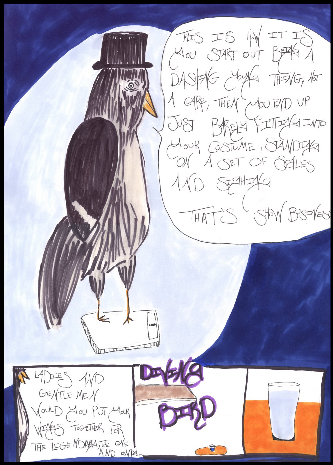 1, 2, COMICS!: "The Diving Bird" by Nhatt Attack