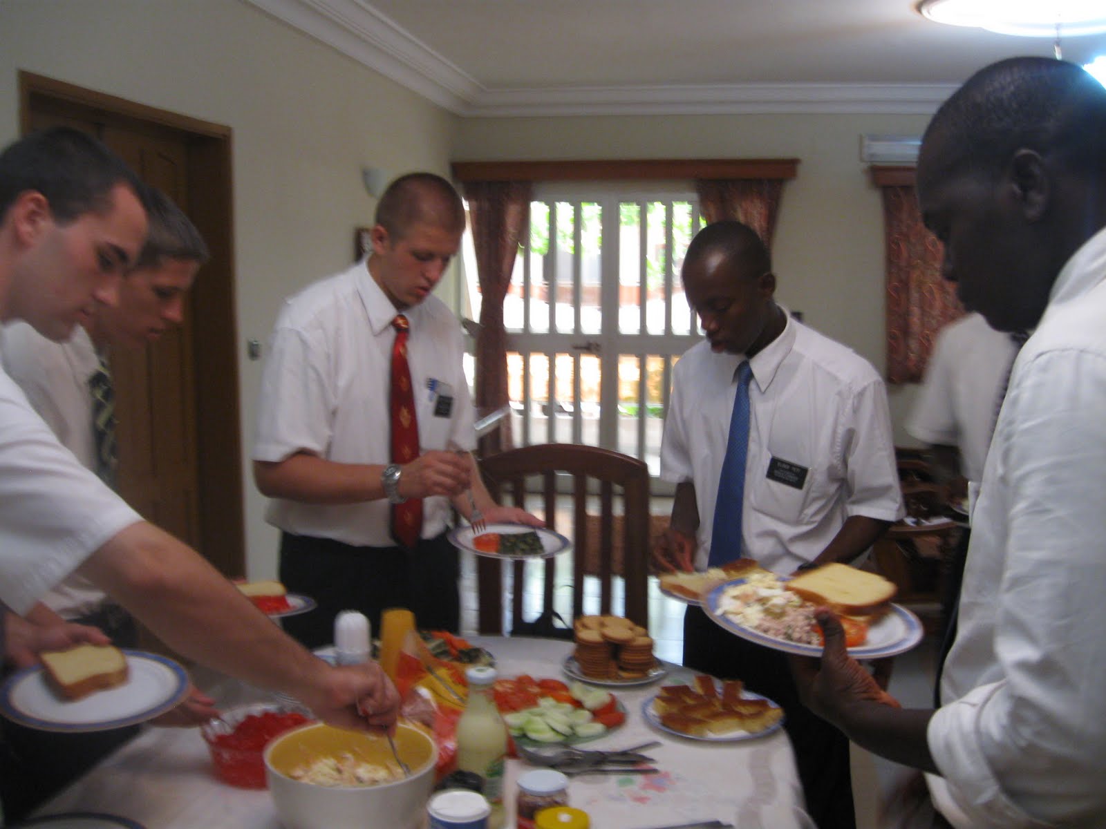 Ivory Coast / Togo / Benin Mission Group: Missionary Meals