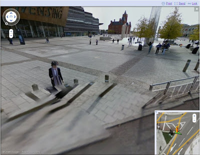 Ghostly Evidence: A ghost has been seen on Google Map’s Street View!