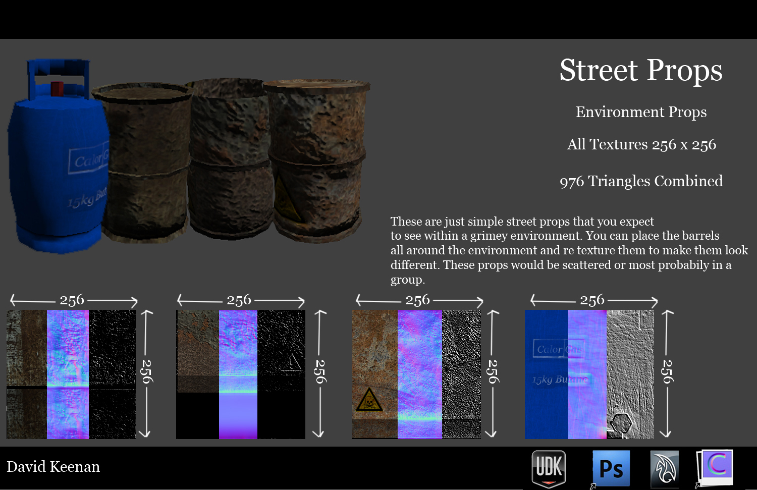 Advanced Rendering Techniques: Beauty Shots, Prop Sheets & Texture Sheet