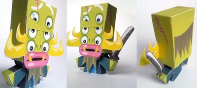 Le blog de Jerom: Dernier yokai en papier: Shunobon, l'Horrible Samurai ...