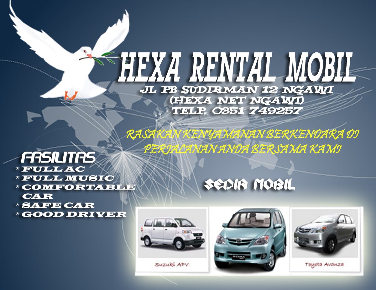 Hexa Rental Mobil Ngawi