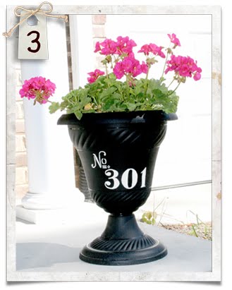 Whimsy Lane Crafts: Address Flower Pot