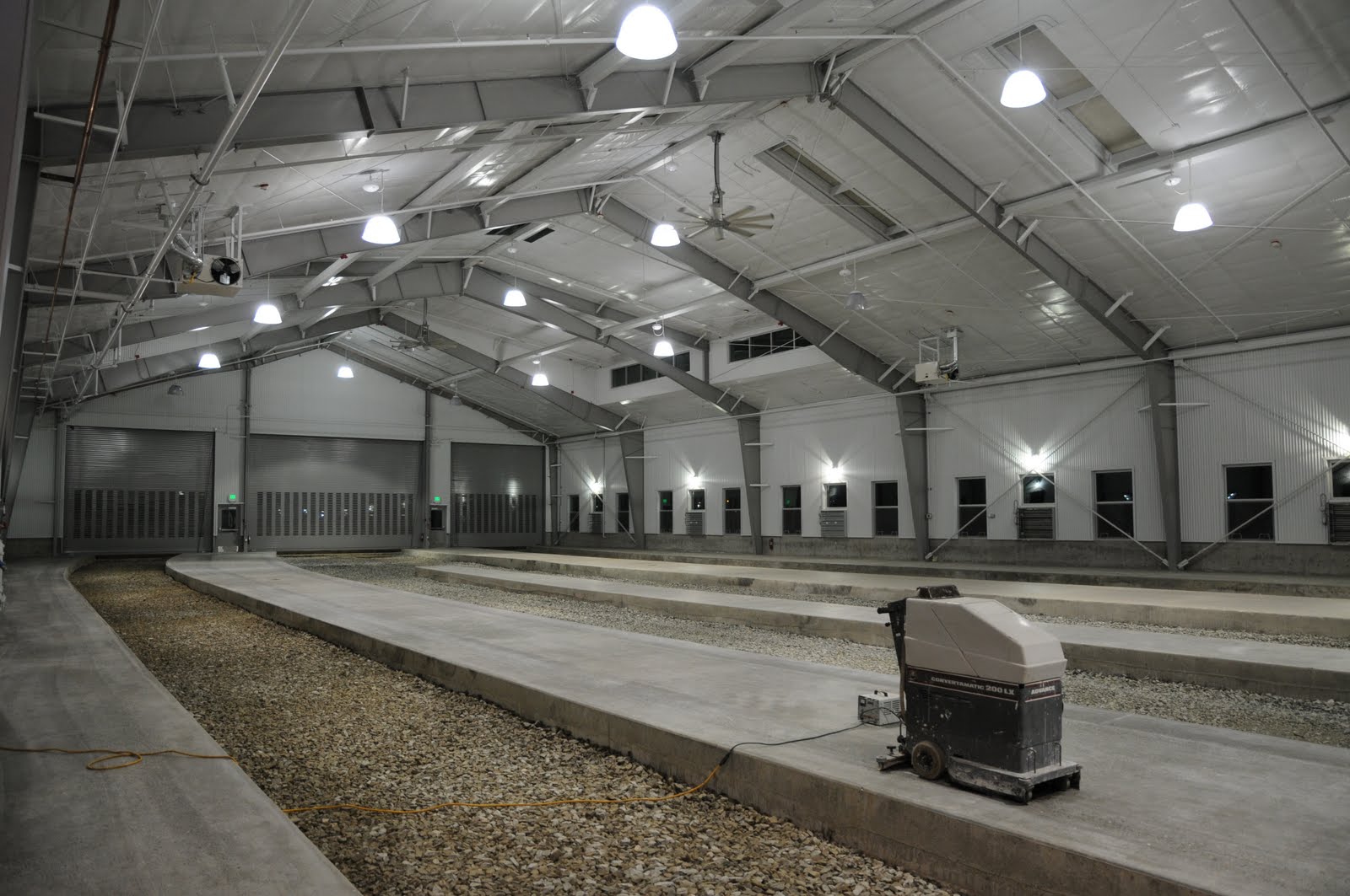 Northwest Railway Museum Blog: Train Shed substantial completion