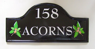Pictorial House Signs from Yoursigns Ltd: House Address Plate with ...