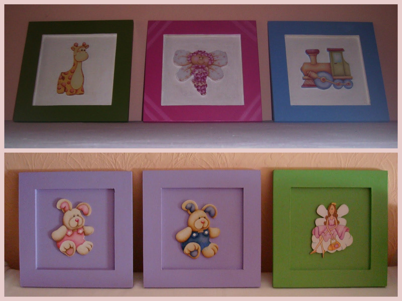 La artesana: Cuadros infantiles