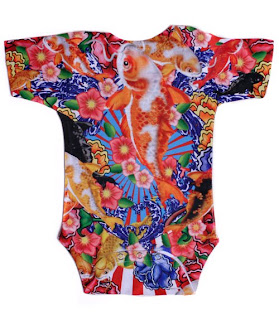 Shop at Mother Goose: Badd Baby Koi Fish Onesie