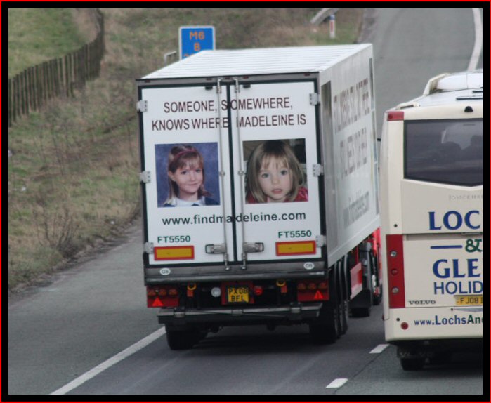 Official Find Madeleine FB page takes over the Eddie Stobart page