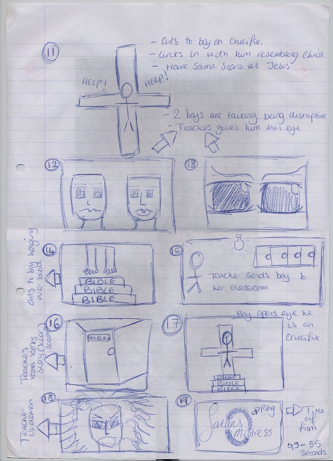 Dark Room Productions: Story Boards