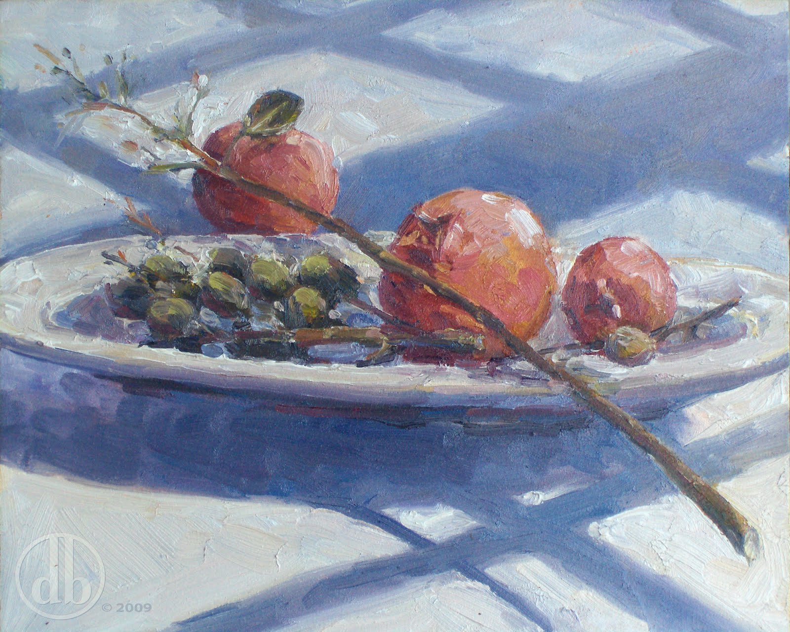 DAVID BIENKOWSKI artist: platters & pomegranates