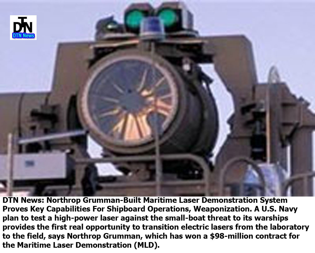 Pictures of The Day: DTN News: Northrop Grumman-Built Maritime Laser ... Pictures of The Day: DTN News: Northrop Grumman-Built Maritime Laser ...
