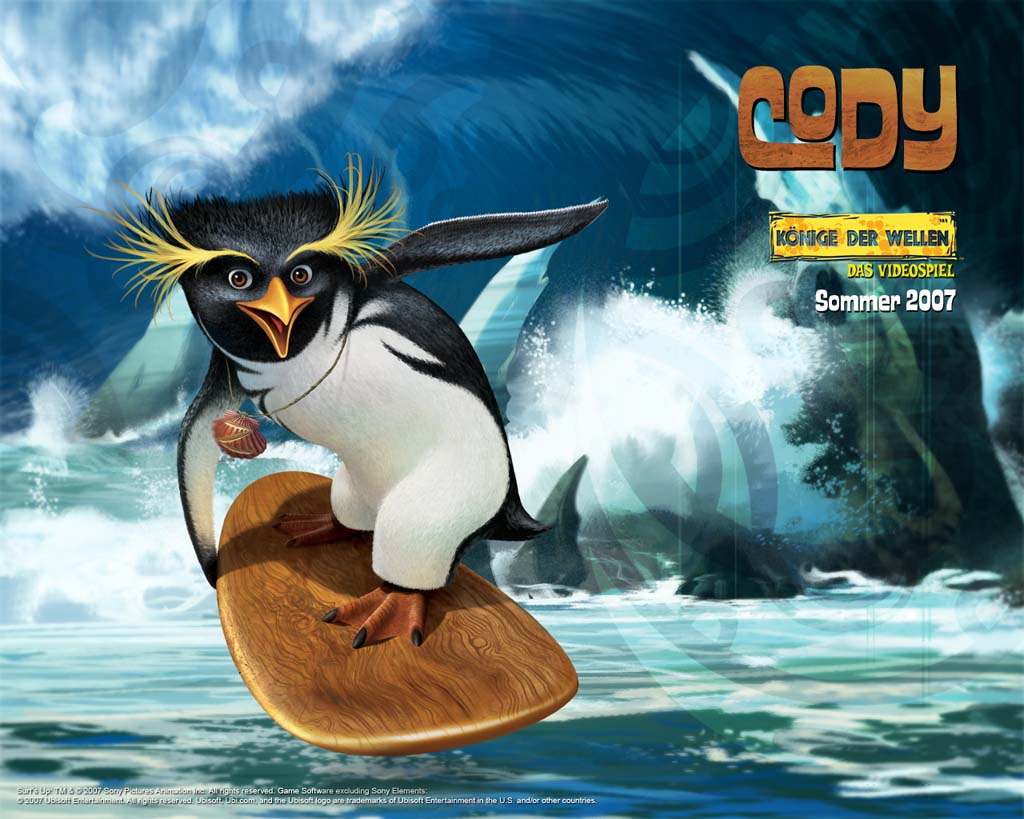 Retro Blog TV: SURF'S UP MOVIE WALLPAPERS (LOCOS POR EL SURF)