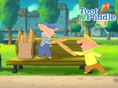 Retro Blog TV: TOOT AND PUDDLE WALLPAPERS E IMAGENES VARIAS