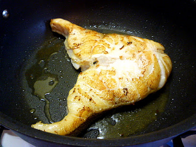 3 hungry tummies: Pan Fried Hapuka With Garlicky Soy Sauce 香煎鱈魚 ...