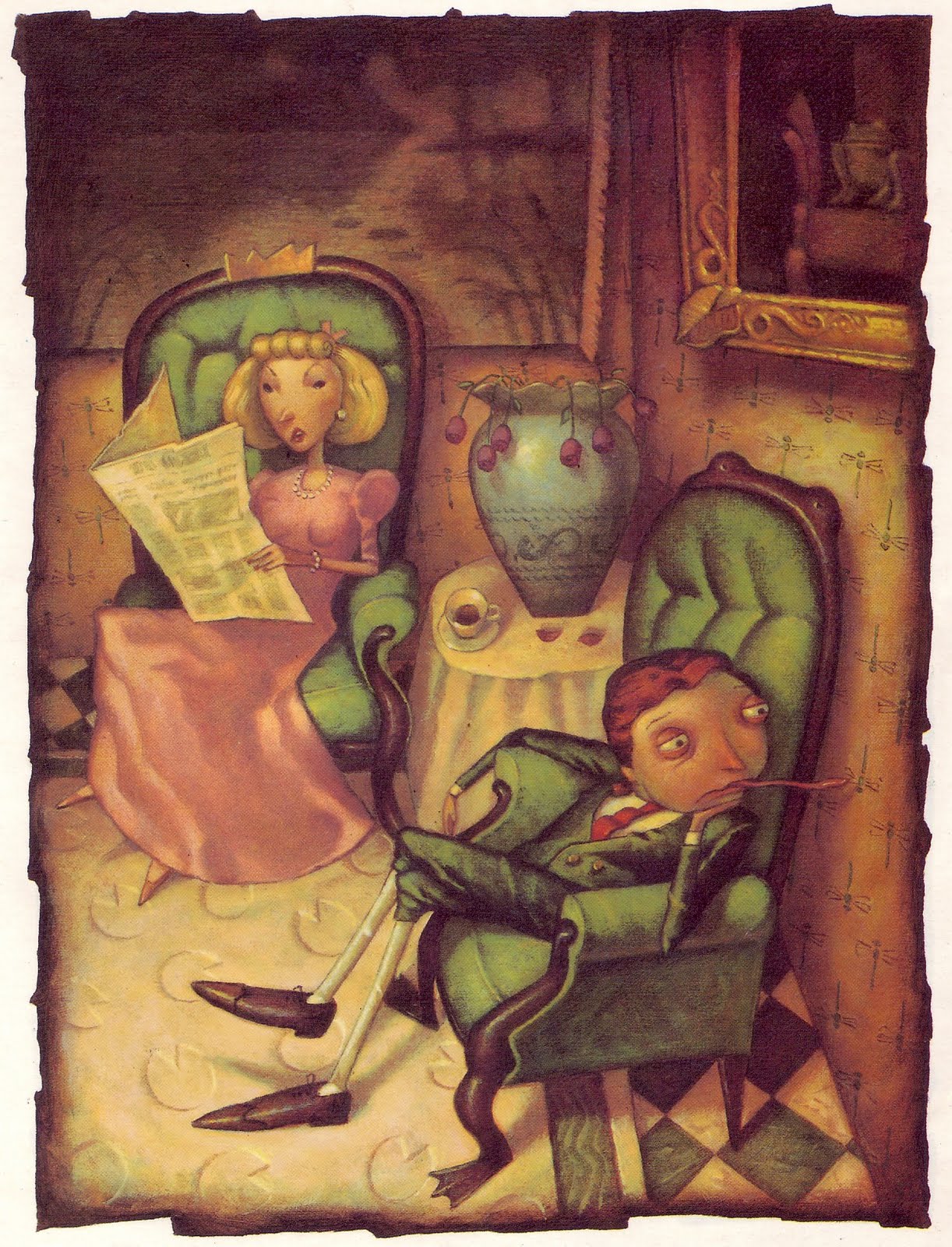 Pictures from an Old Book: "The Frog Prince Continued" by Jon Scieszka ...