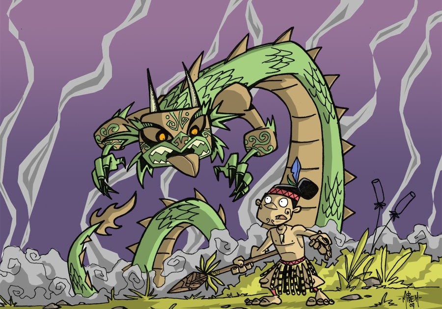 The House of Sketch: Taniwha in Colour