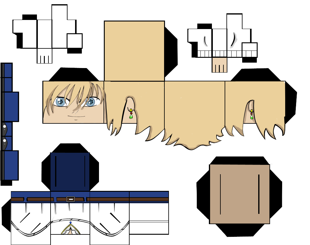 MangaPapercraft: howl(Howl moving castle)
