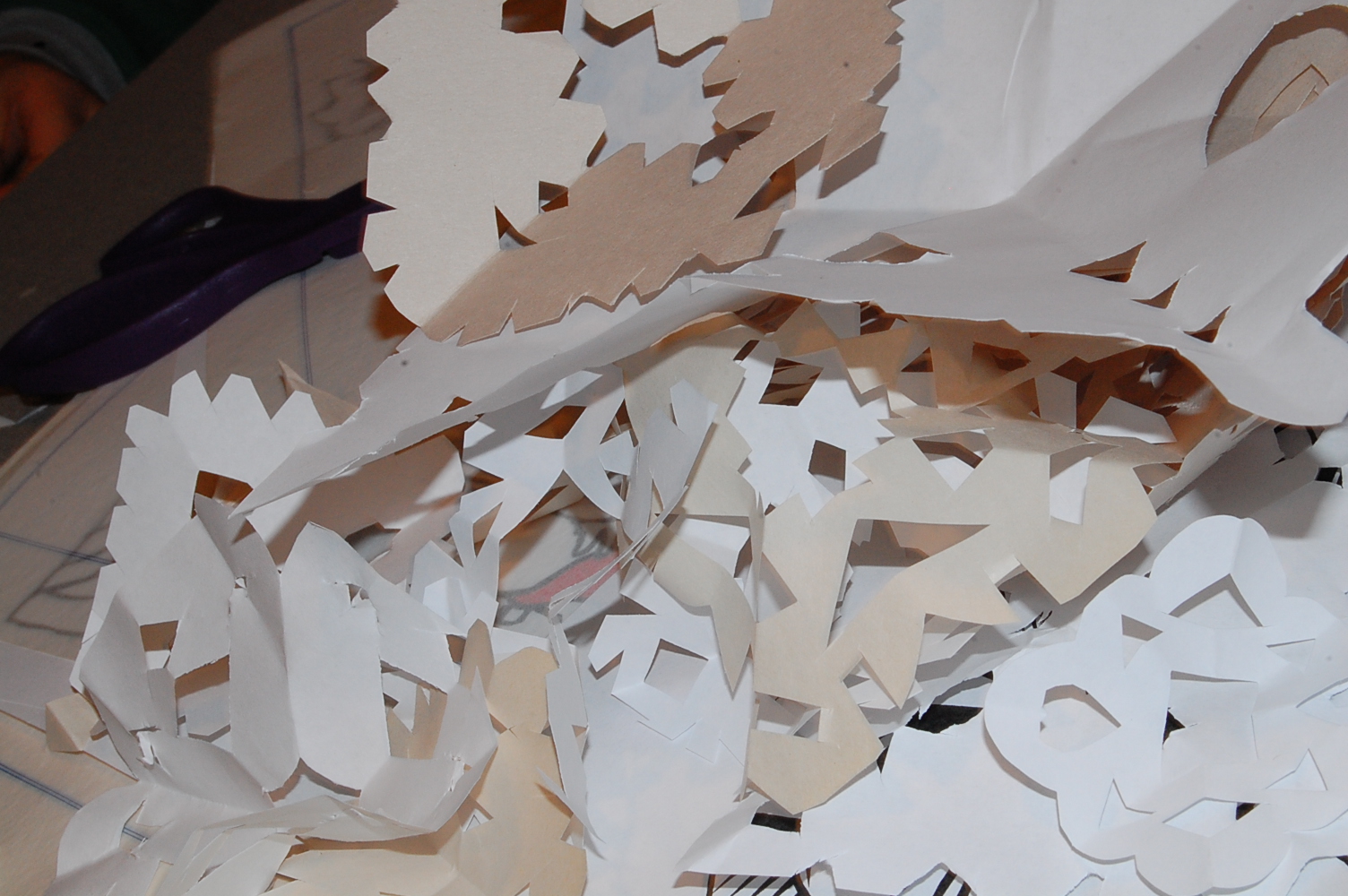 My Name Is Not King...: My army of a family makes an army of paper ...