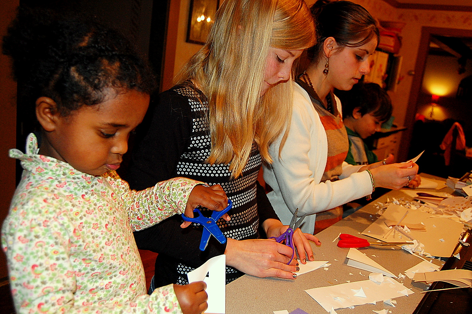 My Name Is Not King...: My army of a family makes an army of paper ...