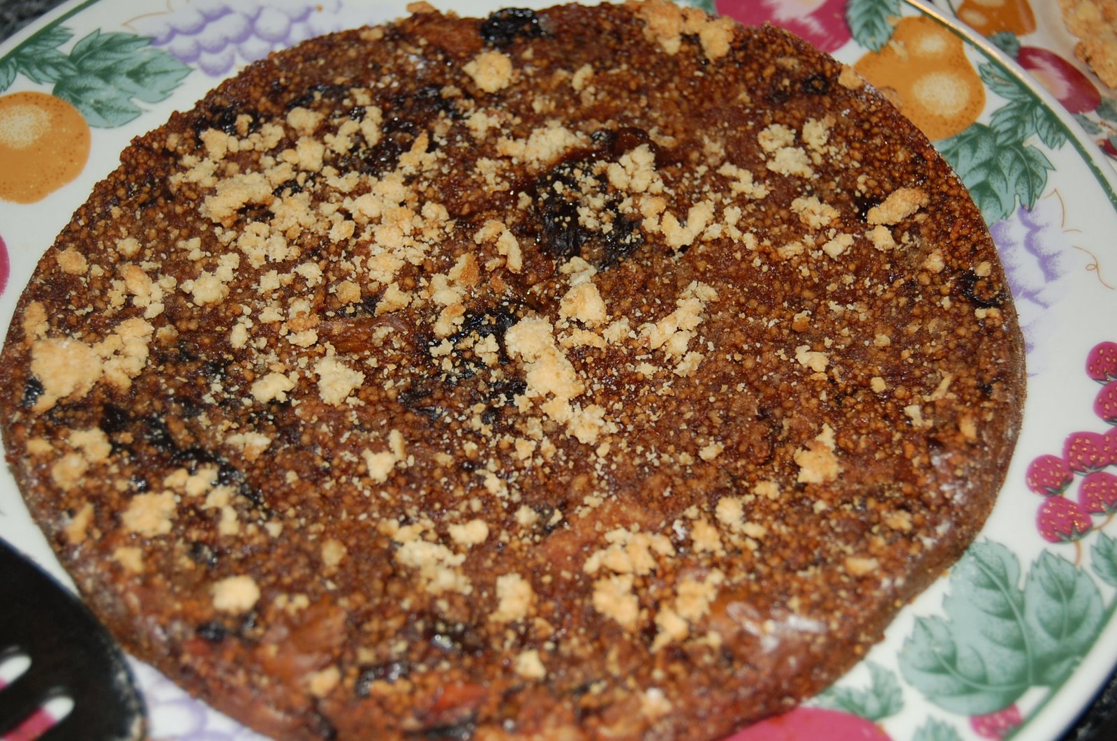 Chef Jeenas food recipes: Prune Pudding Recipe with Almond Crumble Top ...