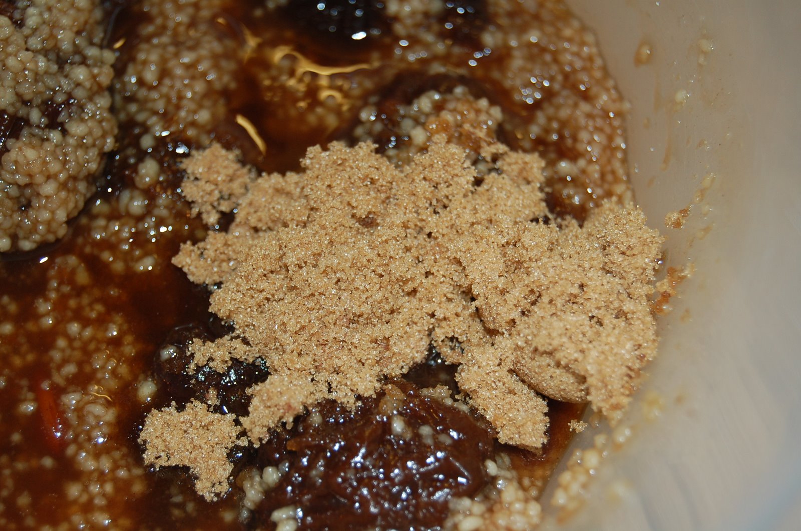 Chef Jeenas food recipes: Prune Pudding Recipe with Almond Crumble Top ...