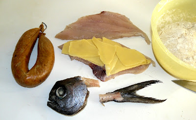 Outras Comidas: Chaputa com Alheira en Croûte de Pain (by me)